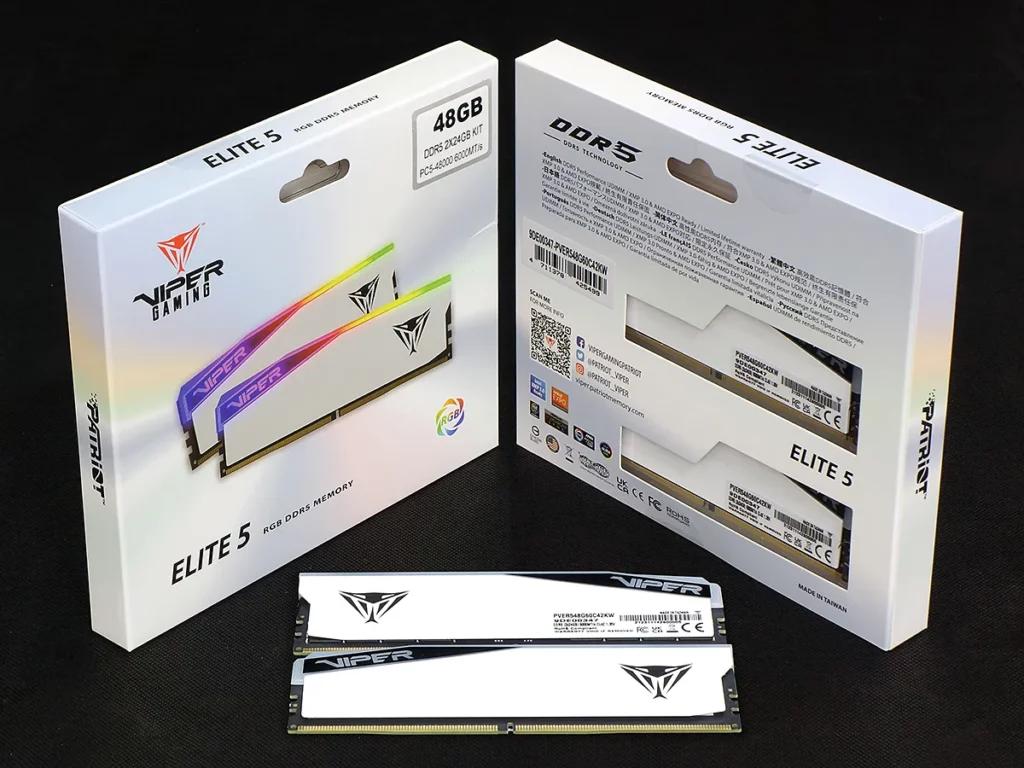 Patriot Viper Elite 5 RGB 48GB DDR5-6000 Review